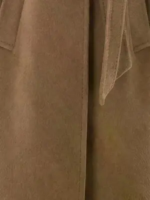 Max Mara Wool And Alpaca Teddy Long Coat