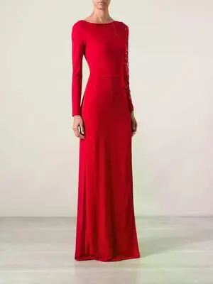 Emilio Pucci Long Lace Insert Dress