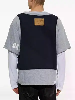 Dsquared2 Layered-design Logo-patch T-shirt