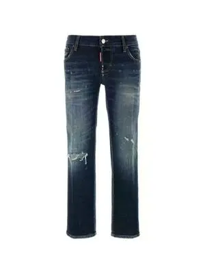 Dsquared2 Distressed Paint-splatter Jeans