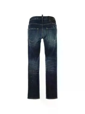 Dsquared2 Distressed Paint-splatter Jeans