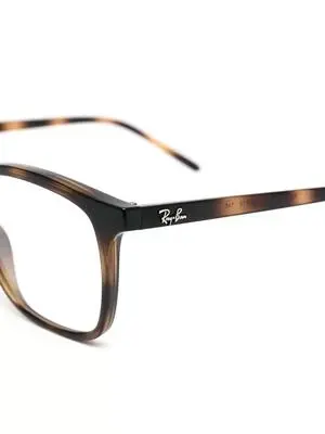 Ray-ban Tortoiseshell Square-frame Glasses
