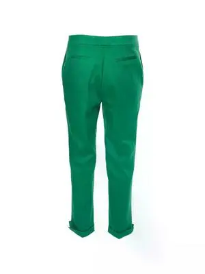 Carolina Herrera Textured Cropped Trousers
