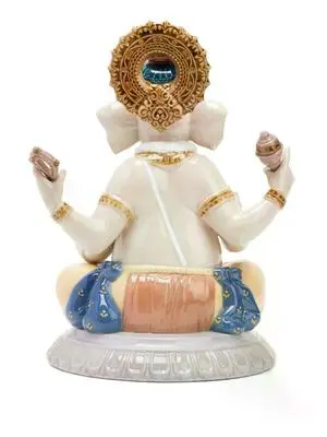 LLADRO Lord Ganesha Porcelain Figurine