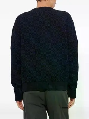 Kenzo Gram Geometric-pattern V-neck Cardigan