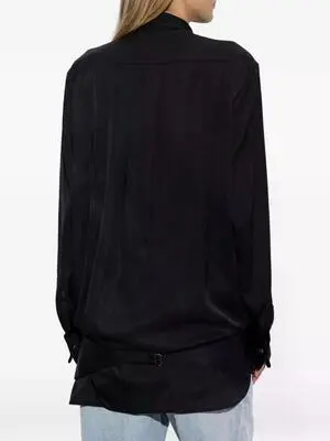 Dsquared2 Pussy-bow Silk Blouse