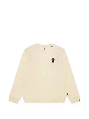 A BATHING APE Baby Milo Embroidered Sweatshirt