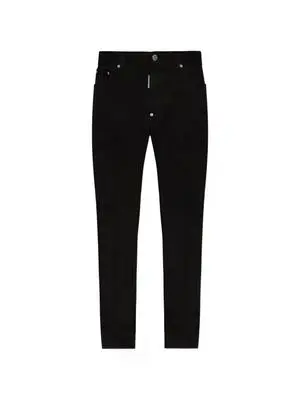 Dsquared2 Garment Dyed Teddy Jeans - Black