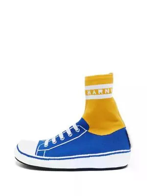 Marni High-top Knit Sneakers - Blue