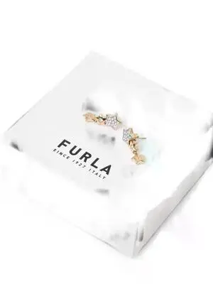 Furla Crystal-embellished Star-motif Earrings