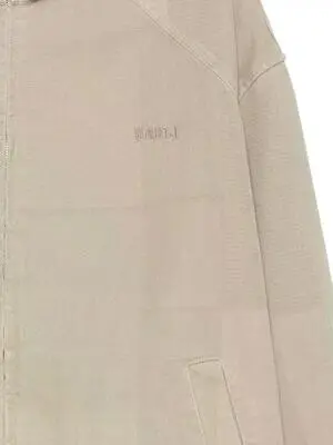 JUUN.J Logo-embroidered Zip-up Jacket