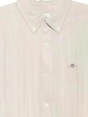 Gant Button-down Corduroy Shirt - Neutrals
