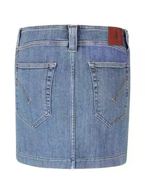 DONDUP Button-fastening Denim Skirt
