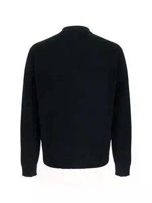 LOW BRAND Button-up Collar Sweater