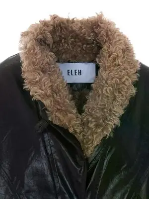 ELEH Faux-fur Trim Oversized Jacket
