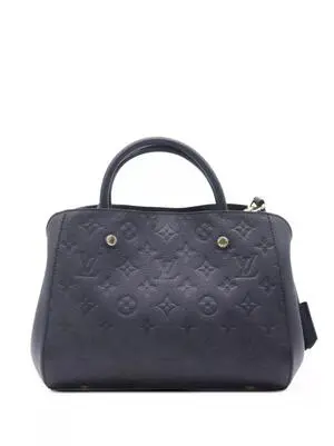 LOUIS VUITTON 2015 Monogram Empreinte Montaigne Bb Satchel