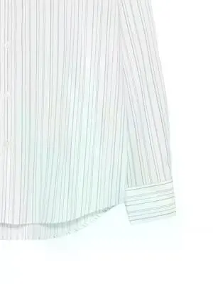 MANUEL RITZ Pinstripe-print Poplin Shirt