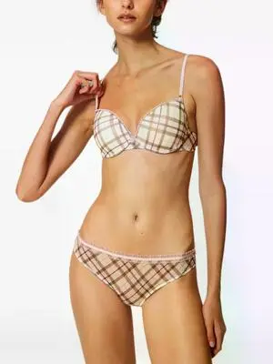 TWINSET Check-print Briefs
