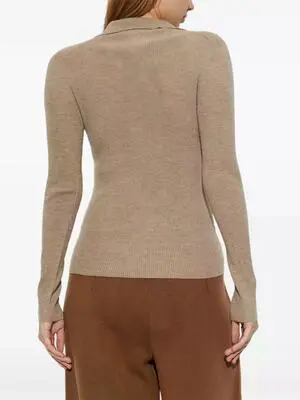 Max Mara Cashmere Yarn Polo Sweater