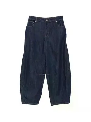 Simkhai Contrast-stitch Wide-leg Jeans
