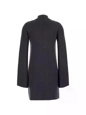 SEMICOUTURE High-neck Knitted Mini Dress