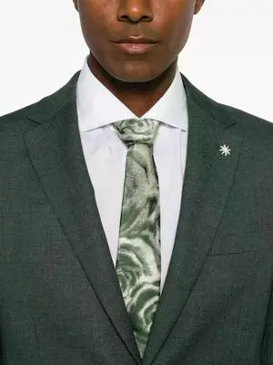 MANUEL RITZ Slim-fit Twill Suit