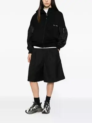 TOGA TOO Panelled Zip-up Hoodie