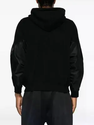 TOGA TOO Panelled Zip-up Hoodie