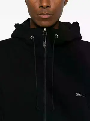TOGA TOO Panelled Zip-up Hoodie