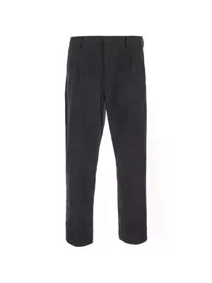 Nn07 Pleated Straight-leg Trousers - Grey