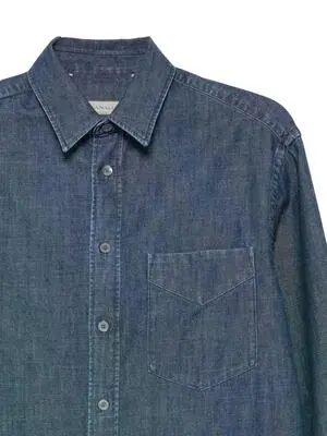 Canali Chest-pocket Denim Shirt