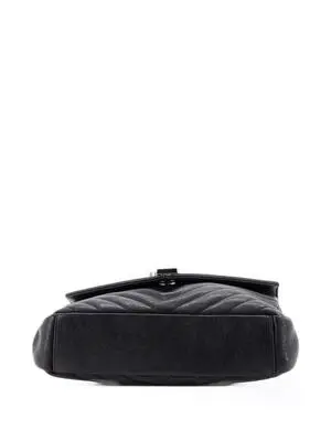 Saint Laurent Classic Monogram College Bag Matelasse Chevron Leather Medium Crossbody Bag