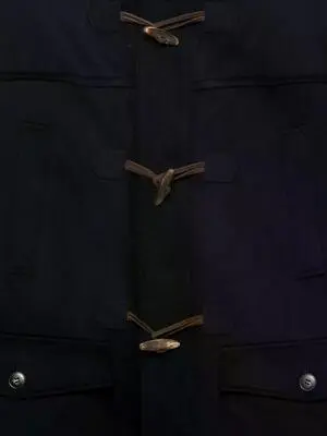 Canali Hooded Toggle-fastening Duffle Coat