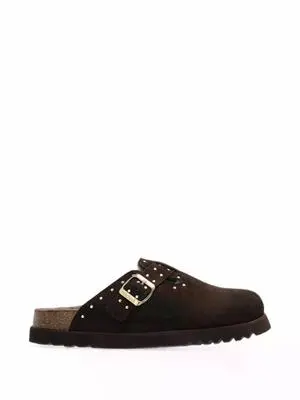 DR. SCHOLL'S SHOES Beatriz Studded Mules - Brown