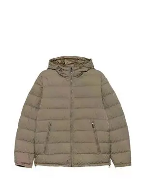Emporio Armani Quilted Hooded Coat
