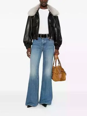 MOTHER The Tomcat Roller Sneak Jeans