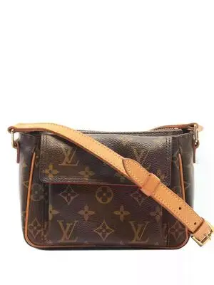 LOUIS VUITTON 2003 Monogram Viva Cite Pm Crossbody Bag - Brown