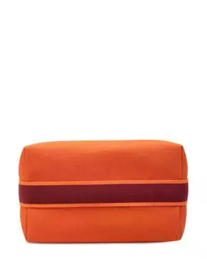 Hermès 2010-2026 Large Toile Bride A Brac Case Vanity Bag