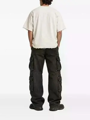WARMAN Photographic-print Distressed T-shirt