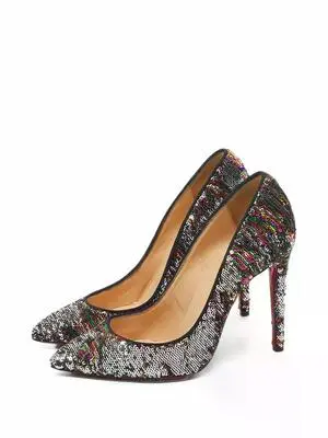 CHRISTIAN LOUBOUTIN Pigalle Follies Sequin Pumps