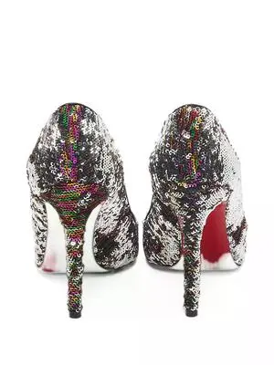 CHRISTIAN LOUBOUTIN Pigalle Follies Sequin Pumps