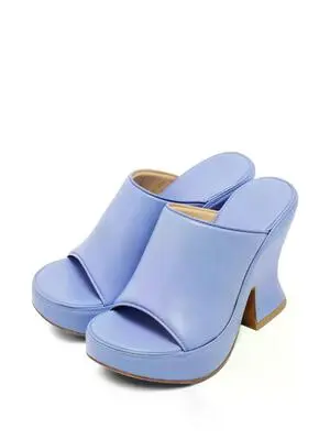 Bottega Veneta Lagoon Bubble Platform Mules