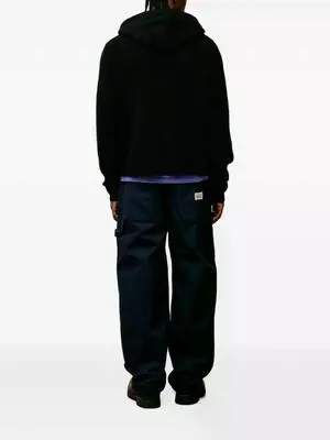 StÜssy Waffle-knit Zip-up Hoodie