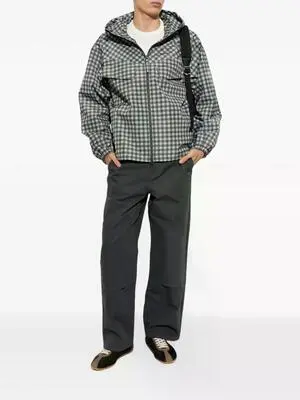 Kenzo Checks Hooded Jacket