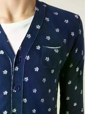 PAOLO PECORA Floral V-neck Cardigan