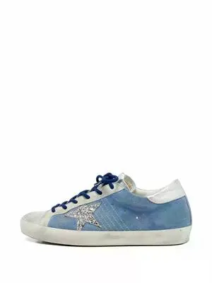 GOLDEN GOOSE Super-star Glitter-star Sneakers