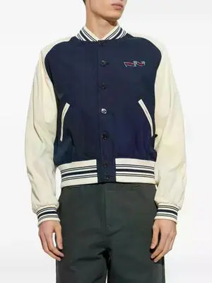 Kenzo Jumping Tiger Logo-embroidered Bomber Jacket