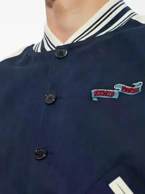 Kenzo Jumping Tiger Logo-embroidered Bomber Jacket