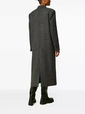TWINSET Chevron-pattern Double-breasted Coat