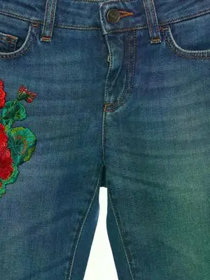 Dolce & Gabbana Applique Skinny Jeans